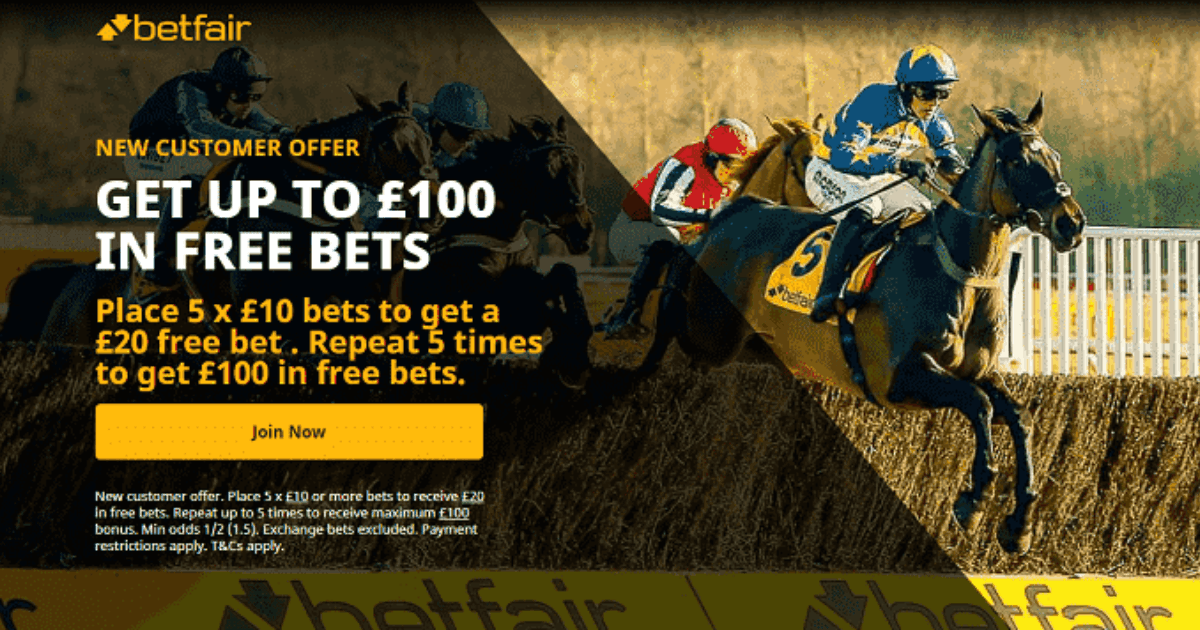 How to Claim the Betfair Welcome Offer